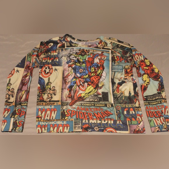 Marvel | Sweaters | S Retro Marvel Comic Book Sweatshirt | Poshmark